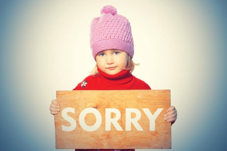 How to Teach Kids to Say Sorry and Mean It! - Raising Biracial Babies