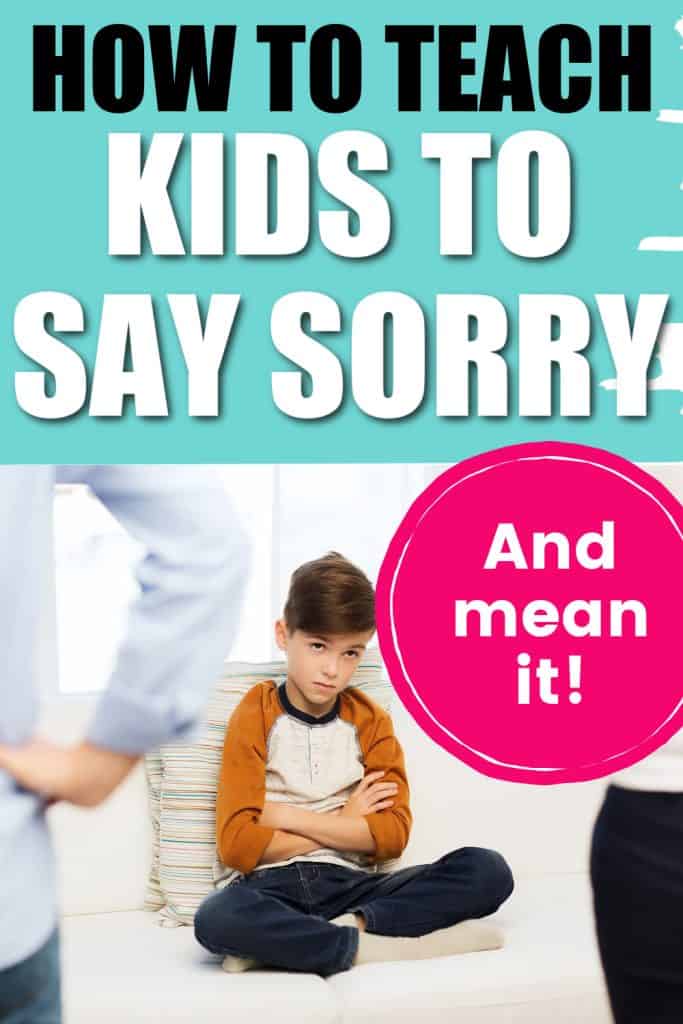 How to Teach Kids to Say Sorry and Mean It! - Raising Biracial Babies